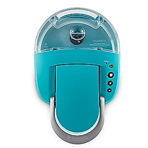 K-Compact Single-Serve K-Cup Pod Coffee Maker, 36 ounces, Turquoise