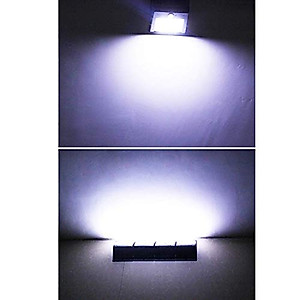 IGOSAIT LED Work Light 5.5V 20 LED White Light Outdoor Solar Motion Sensor Light Compatible with Yard/Garden/Home/Driveway/Stairs/Outside Wall Lighting Lantern