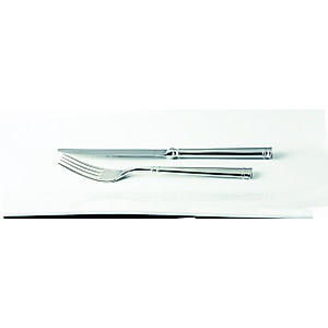 Fortessa Bistro 18/10 Stainless Steel Flatware, 5 Piece Place Setting, Service for 1