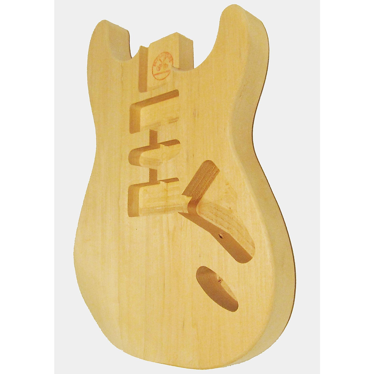 Supra-Tone Electric guitar body, unfinished, ST type, Basswood, Hardtail, Made in USA