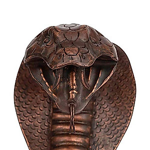 Premier Copper Products TH_COBRA 7.5-in Handcrafted Copper Cobra Beer Tap Handle