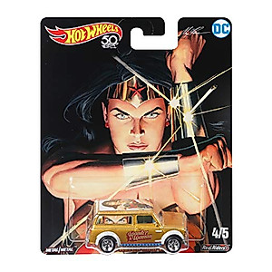 Hot Wheels Alex Ross Limited Edition Collector 5 Pack, Multicolor