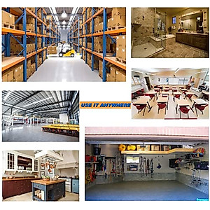 BYNSOE Garage Shelving Heavy Duty Storage Shelves for Garage Storage Rack Adjustable 3 Tier Metal Shelving Basement Garage Storage Shelves (3-Tier)