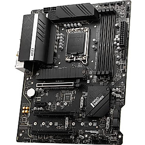 MSI PRO Z690-A WiFi DDR4 ProSeries Motherboard (ATX, 12th Gen Intel Core, LGA 1700 Socket, DDR4, PCIe 4, CFX, M.2 Slots, Wi-Fi 6E)