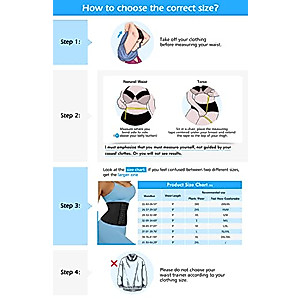 LUXURY-VITA Short Torso Waist Trainer for Women Under Clothes, Waist Cincher Corset Neoprene Sweat Waist Trimmer
