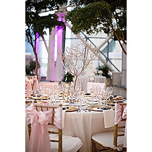 Ulove Prs Acrylic Teardrop Crystal, Chandelier Pendants Parts Beads, Garland Hanging Bead, Crystal Beaded for Wedding Party Centerpiece Tree Decoration (12 pcs)