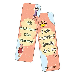 Creanoso Body Positivity for Women Bookmarks Series 2 (60-Pack) - Premium Quality Bulk Buy Value Savers Home Supplies