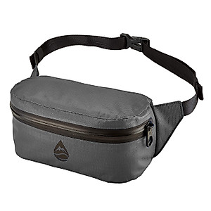 Skog Å Kust FannySåk Airtight & Waterproof Floating Waist Bag | for Kayaking, Rafting, Boating, Swimming, Camping, Hiking, Beach, Fishing | Grey