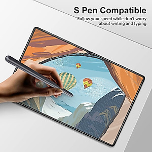 SPARIN [2 Pack Tempered Glass Screen Protector for Samsung Galaxy Tab S9 Ultra/S8 Ultra 14.6 Inch 2023/2022 with Alignment Tool, 9 Hardness HD Anti-Scratch/Case Friendly