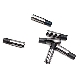 Chiloskit 6 Pics 1/4" to 1/8" Collet Chuck Driver Adapter 1/8" CNC Engraving Bit Router Converter for Engraving Lathe CNC Router Cutter Milling Bit