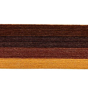 HellooColor 4x8 Pcs Felt Fabric Sheet 6x6 inches Brown Series Craft Squares Nonwoven 1mm Thick