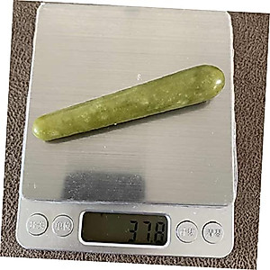 Hemoton Xiuyan Jade Point Health Care Pen Jade Pen Meridians Tool Facial Massager Whole Body Massager Face Massage Tools Green Body Scraper Tools