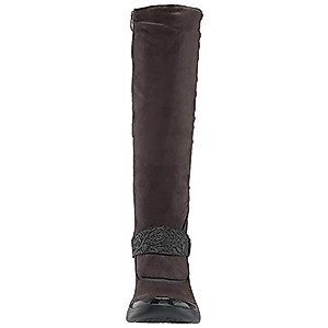 Bzees Women's EUPHORIA Boot, Dark Grey, 6 M M US