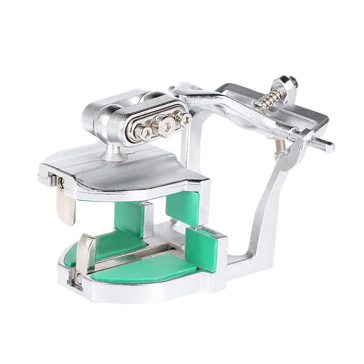 SoHome Adjustable Dental Tooth Articulator Stainless Steel Articulator for Lab Rubber-lined Base Plate Tool JT-44