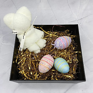 Cutcatwing 1/2 LB Gold Metallic Crinkle Cut Paper Shred Filler Confetti Easter Raffia Tissue Craft for Wedding Packaging Gift Wrapping Boxes