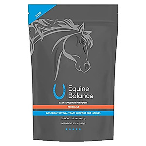 Equine Balance Premium Daily Supplement for Horses | Organic Advanced Bio-Nano Technology to Support Digestive Health | Improves Stamina | Immunity and Joint Support | 30 Day Supply | 5 oz