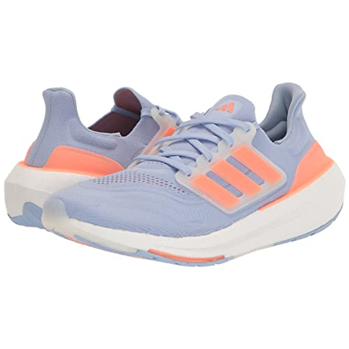 adidas Women's Ultraboost Light Running Shoes (Ultraboost 23) Blue Dawn/Coral Fusion/Blue Fusion 8.5