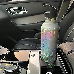 Swig Sip Insulated Water Bottle - 25oz Double Wall Stainless Steel Tumblers with Straw Vacuum Insulated Thermos Workout Tumbler (Laser Siver)