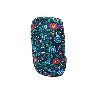 Bookishbunny Microbead Cylinder Bolster Roll Pillow 13" x 7" (Flower)