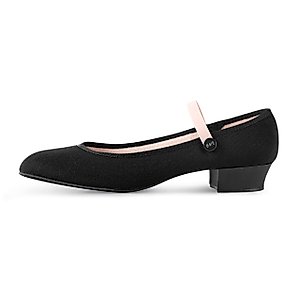 Bloch Girl's Accent Dance Shoe, Black, 13 Medium US Little Kid