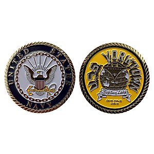USS Yorktown Challenge Coin (Enlisted)