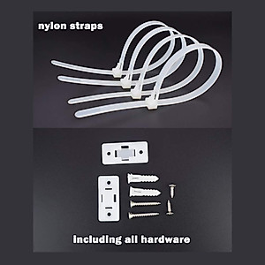 Furniture Straps (10 Pack) Wall Anchors Anti Tip Furniture Kit Furniture Wall Straps, Furniture Anchors for Baby Proofing Safety, Adjustable Nylon Straps Earthquake Resistant