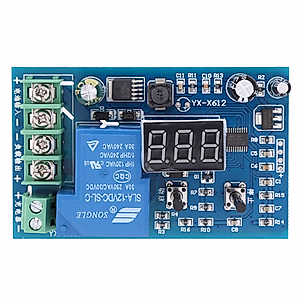 12V Battery Charging Controller Undervoltage Control Module Regulator Low Voltage Cut Off Switch