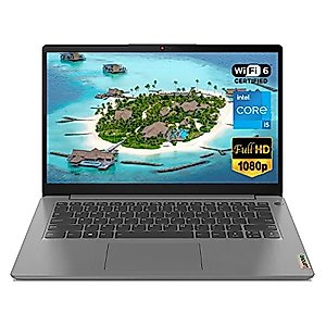 Lenovo Newest IdeaPad 3 14" FHD Slim Laptop, Intel Core i5-1135G7(4 Cores, Up to 4.20GHz), 20GB RAM, 512GB NVMe SSD, Fingerprint Reader, Webcam, WiFi 6, HDMI, Type-A&C, CUE Accessories, Windows 11