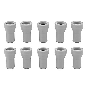 Yinhing Saliva Ejector Tube, 10pcs Saliva Suction Tube Adapters Tip Saliva Ejector Tips Dental Surgical Aspirator Kit