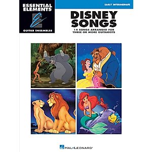 Disney Songs: Essential Elements Guitar Ensembles Early Intermediate Level