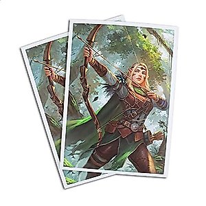 Aelwyn Alorr - Wood Elf Ranger - 100 Matte Card Sleeves (FN9S) - Fantasy North