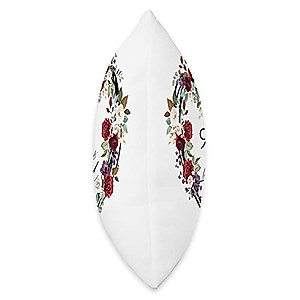 Birthday Gifts for Women 90th Birthday Gifts for Women-90 Years Loved for Women Throw Pillow, 18x18, Multicolor