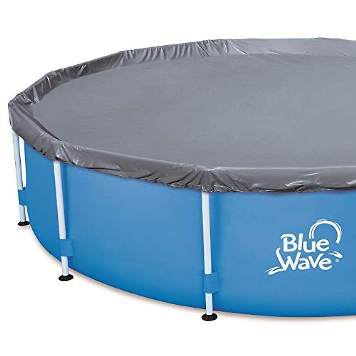 Blue Wave NB19791 18-ft Round 52-in Deep Active Frame Package Above Ground Swimming Pool with Cover
