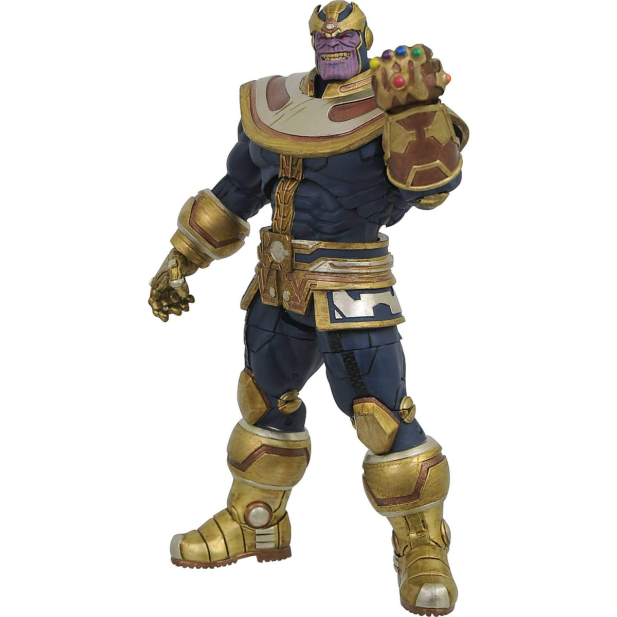 Diamond Select Toys Marvel Select: Thanos Infinity Action Figure, Multicolor