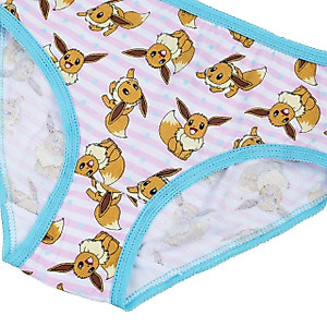 100% Combed Cotton Underwear With Pikachu, Evee, Squirtle, Jigglypuff & more, available in Sizes 4, 6 & 8