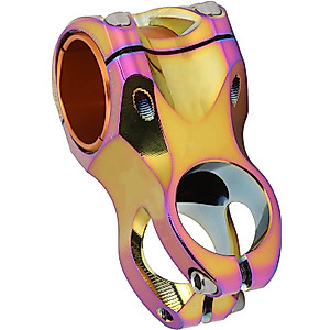 ZECHAO Bike Handlebar Stem,31.8‑35x50mm Colorful Bike Handlebar Stem for Road Bike Mountain Bike Bike Cycling Short Riser Bike Stem