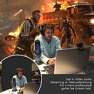 NEEWER Chromakey Backdrops, Double Sided Black Screen and White Screen, 2 in 1 Collapsible and Reversible Background for Photography, Gaming and Live Streaming, 5'×6.6'/1.5m×2m (Black/White)