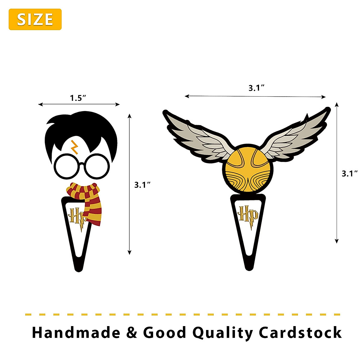 24 PCS Wizard Cupcake Toppers Magic Wizard Inspired Cupcake Picks Magic Movie Themed Kids Birthday Party Decorations Supplies