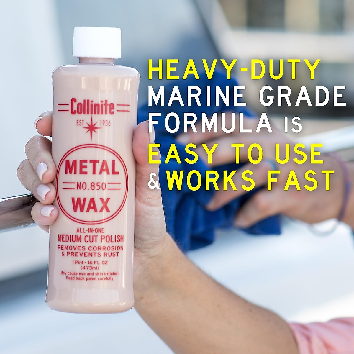Collinite No. 850 Metal Wax, 16 Fl Oz - 1 Pack
