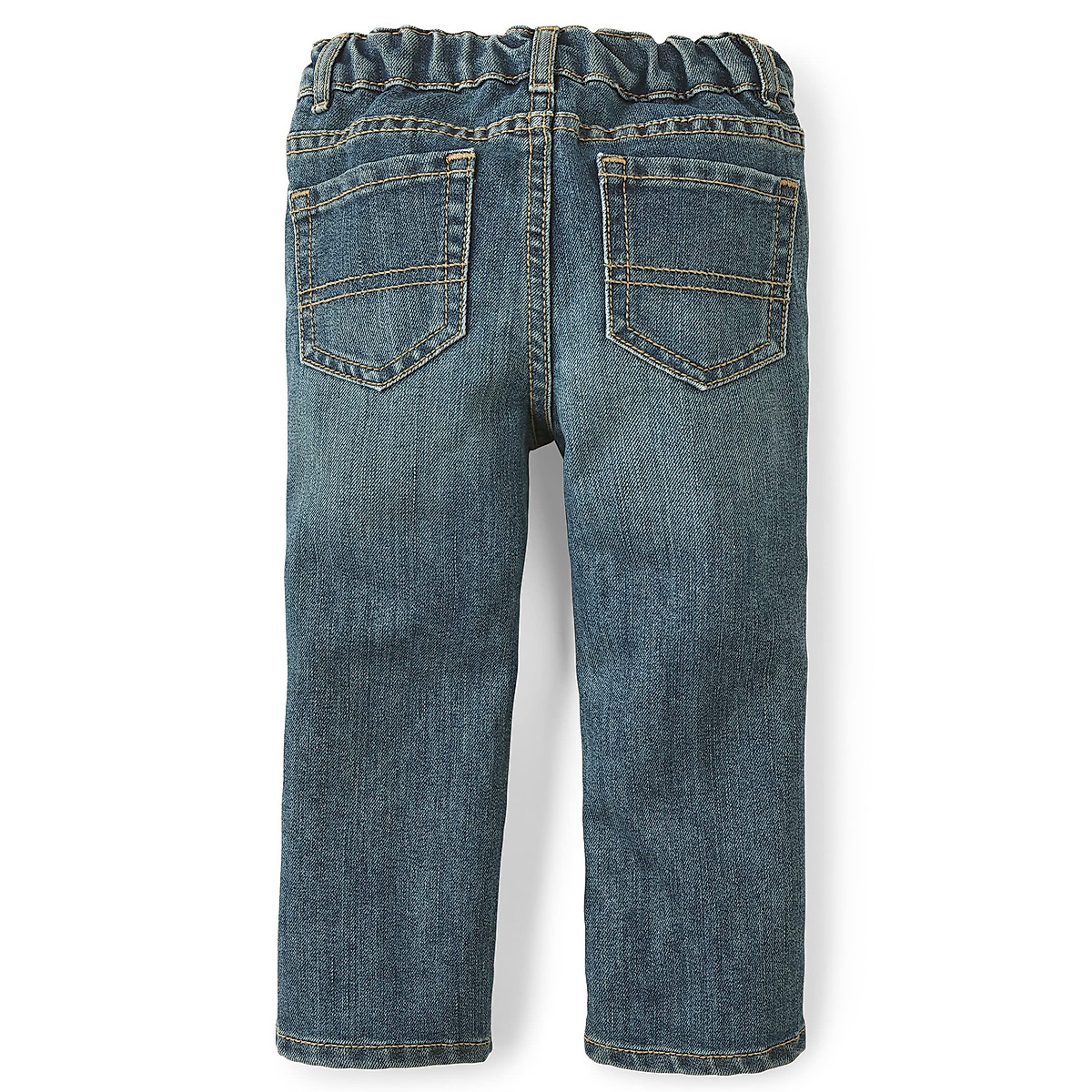 The Children's Place boys And Toddler Basic Bootcut Jeans, Tide Pool Single, 5T US