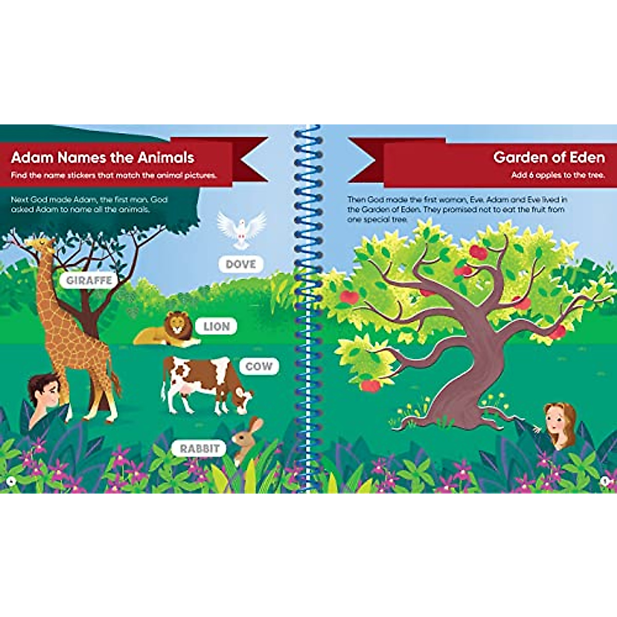 Brain Games - Sticker Activity: Bible (For Kids Ages 3-6)