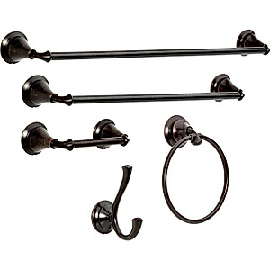 Delta Faucet 79435-RB Dryden Towel, Robe Hook, Venetian Bronze