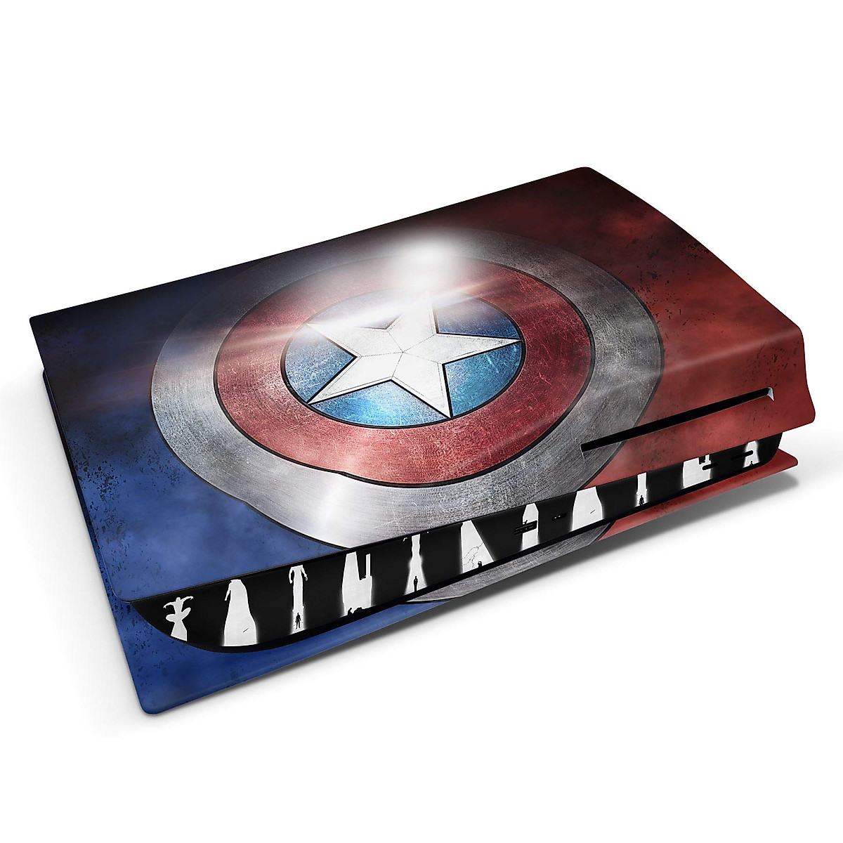PS5 Disk Console Superhero Skins for PS5 Disk Playstation 5 Console Decal Sticker + 2 Controller Set