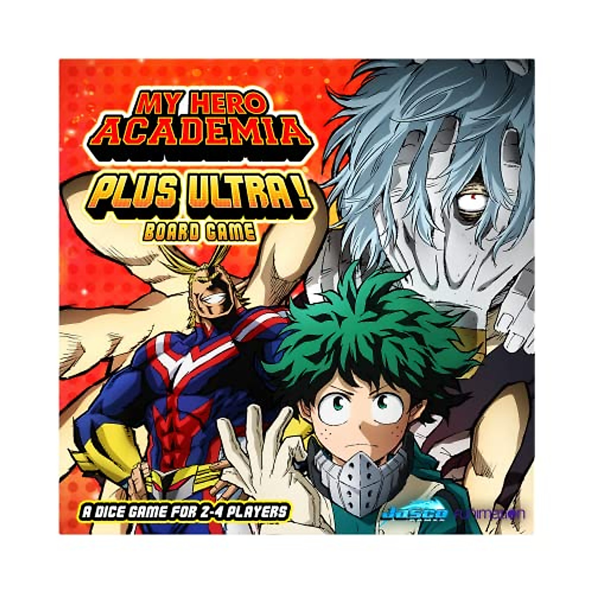 My Hero Academia Plus Ultra Board , Strategy Game for Adults & Teens | Ages 14+ | 2-4 Players | Average Playtime 30 Minutes | Made by Jasco Games