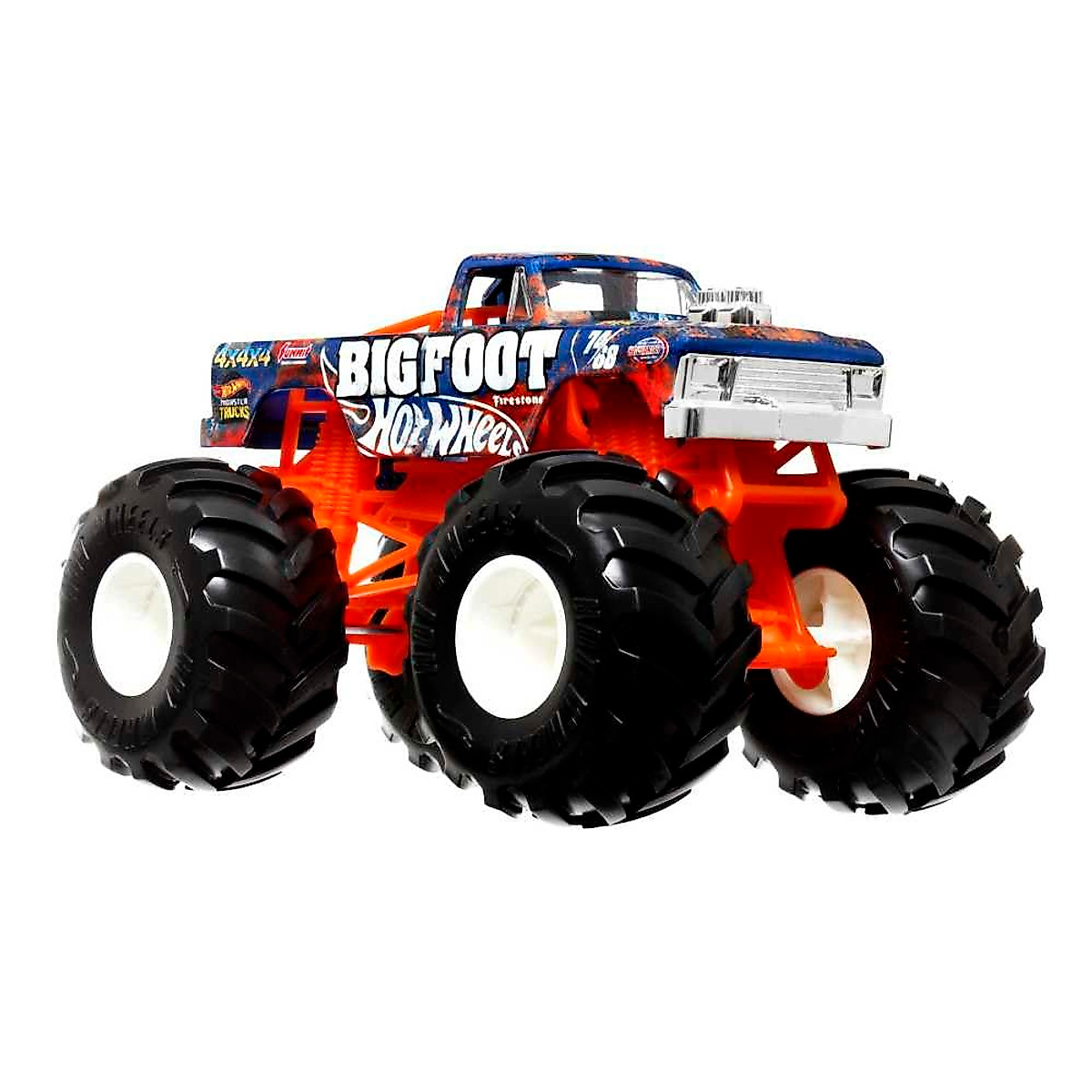 Hot Wheels Monster Truck OVERISZED Bigfoot 4X4X4