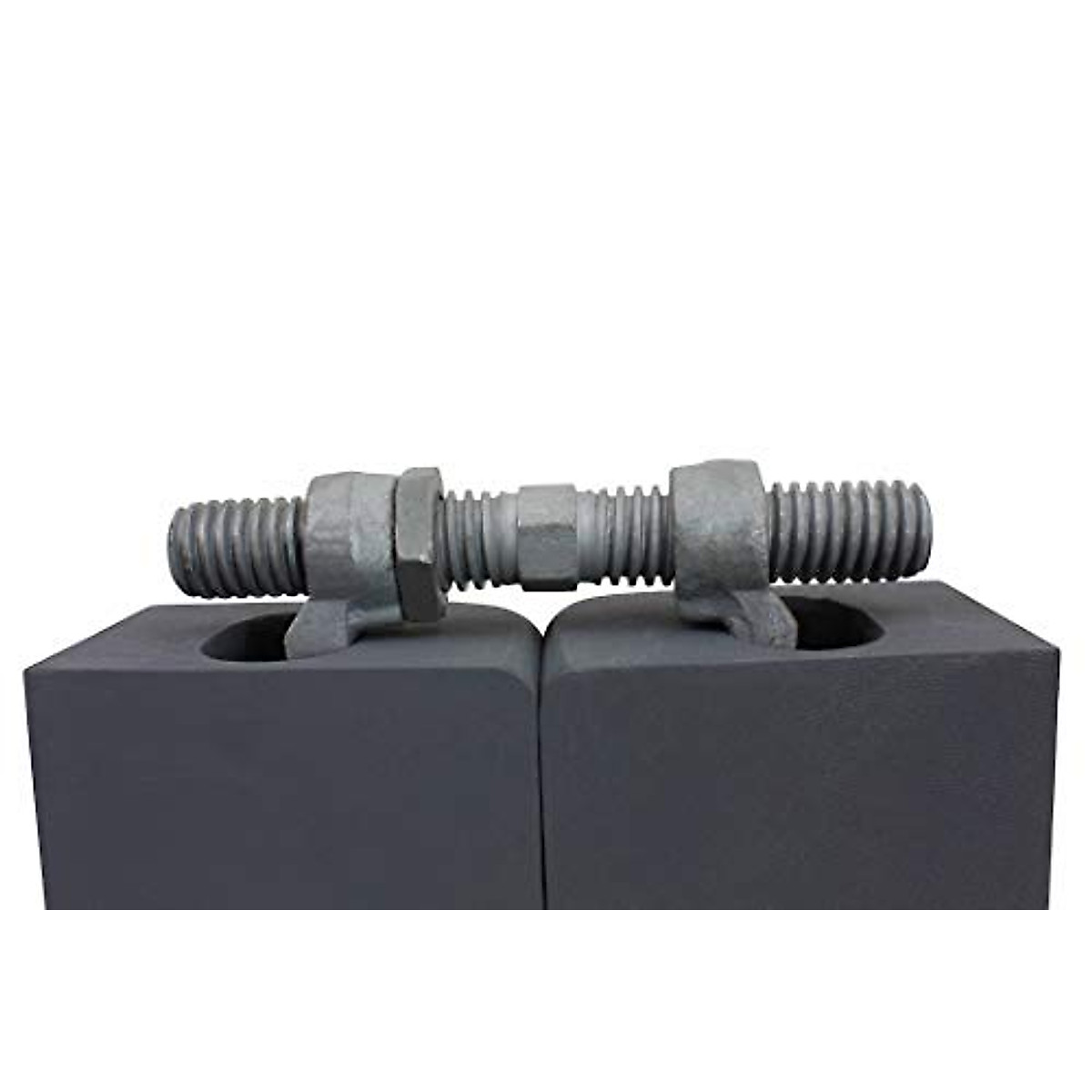 Mytee Products (4 Pack) SEA Rail Shipping Container Bridge Fittings Clamp - 380 mm Clamp - Used to Connect Shipping Containers Together