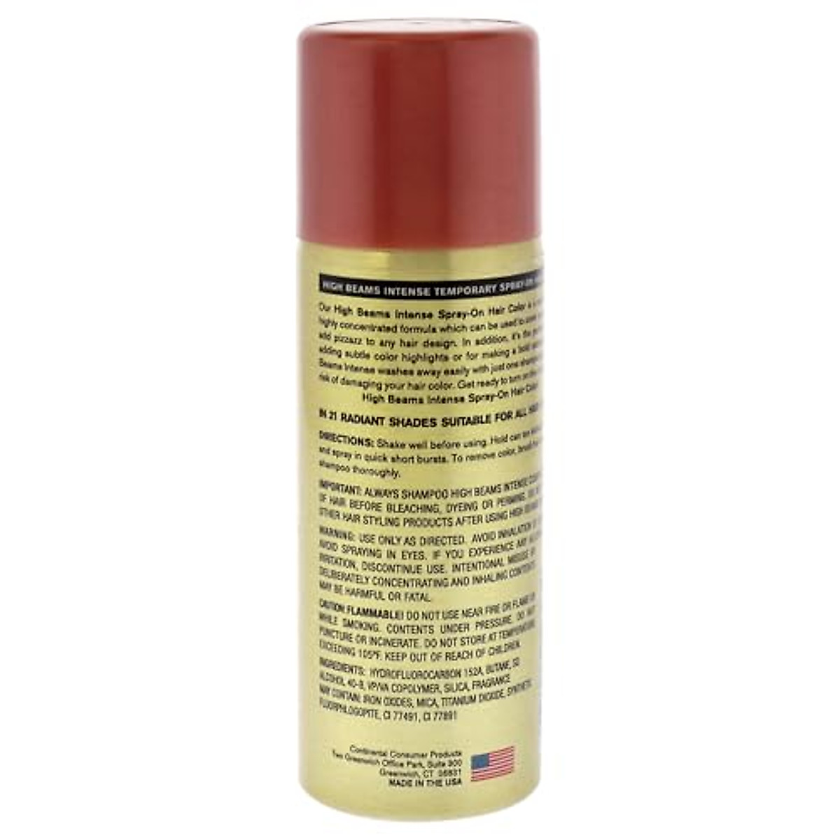Salon Grafix High Beams Intense Temporary Spray - Copper for Unisex - 2.7 oz Hair Color