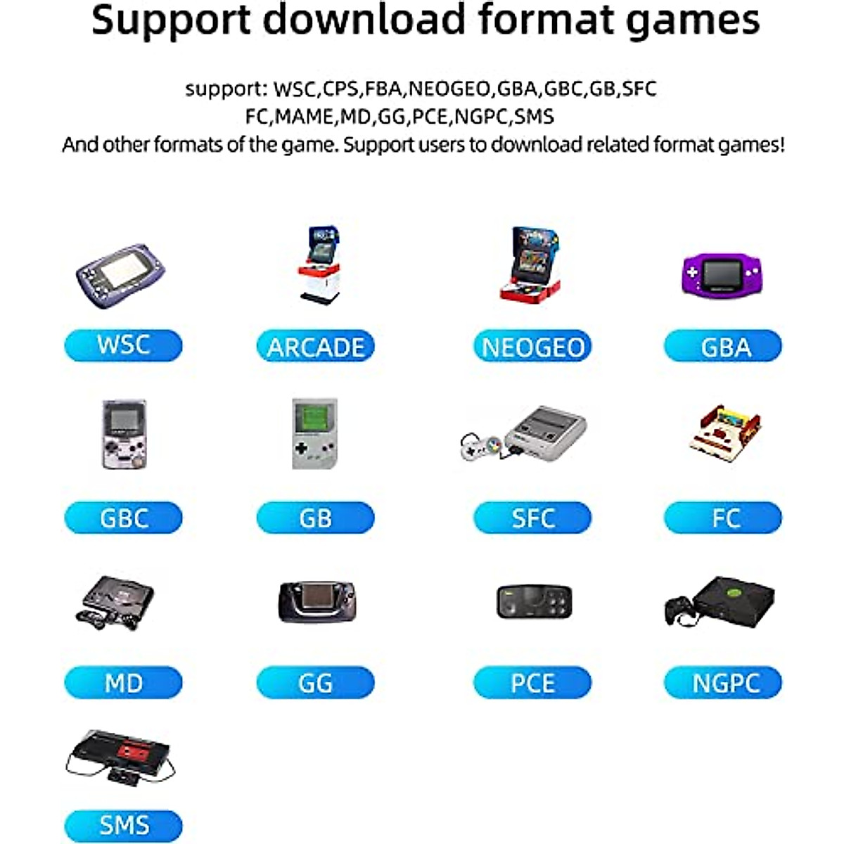 Miyoo Mini Plus Retro Handheld Game Console,Retro Game Emulator Console for Adults and Children,3.5" IPS Screen,64GB TF Card 10,000+ Games,Portable Rechargeable Open Source,Support WiFi (Purple)