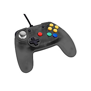 Retro Fighters Brawler64 Next Gen N64 Controller Game Pad - Nintendo 64 – Smoke Gray