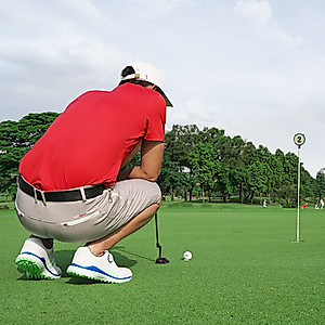 PGM Ball Markers Hat Clip Golf Putting Aid Round Bubble Level High Precision Reader